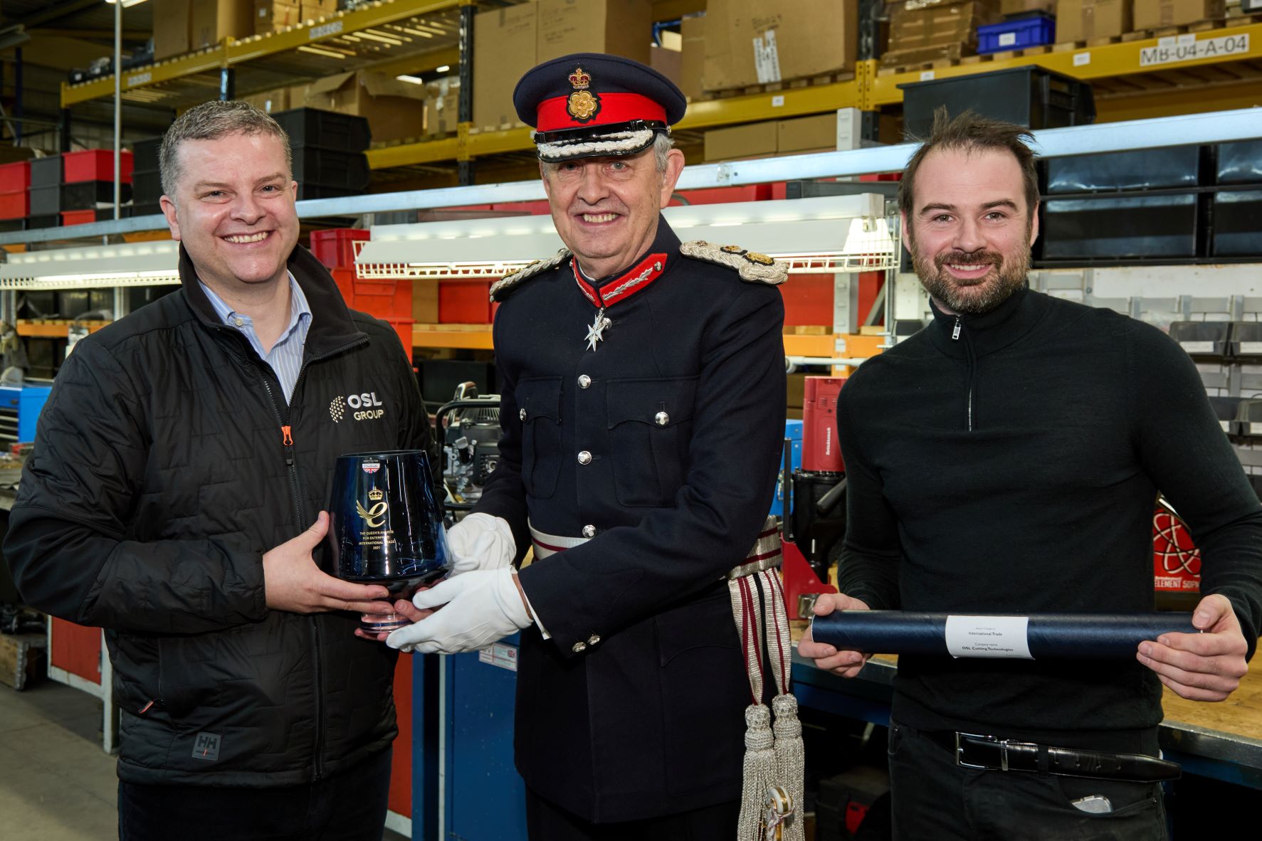 OSL Cutting Technologies officially receives prestigious Queen’s Award ...